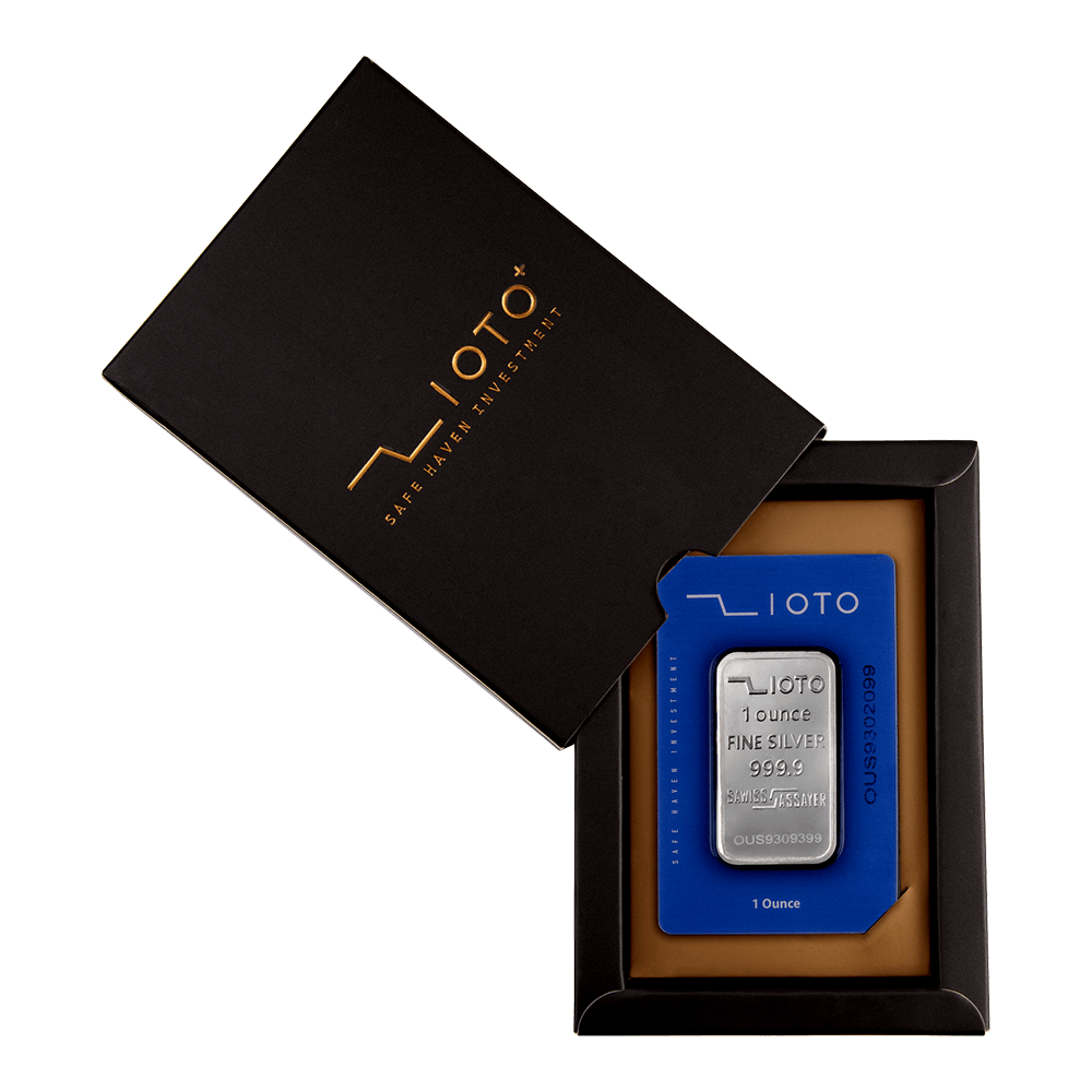 🛒 خرید شمش نقره 1 اونسی زیوتو ایرانی (Zioto) | نقره دات کام